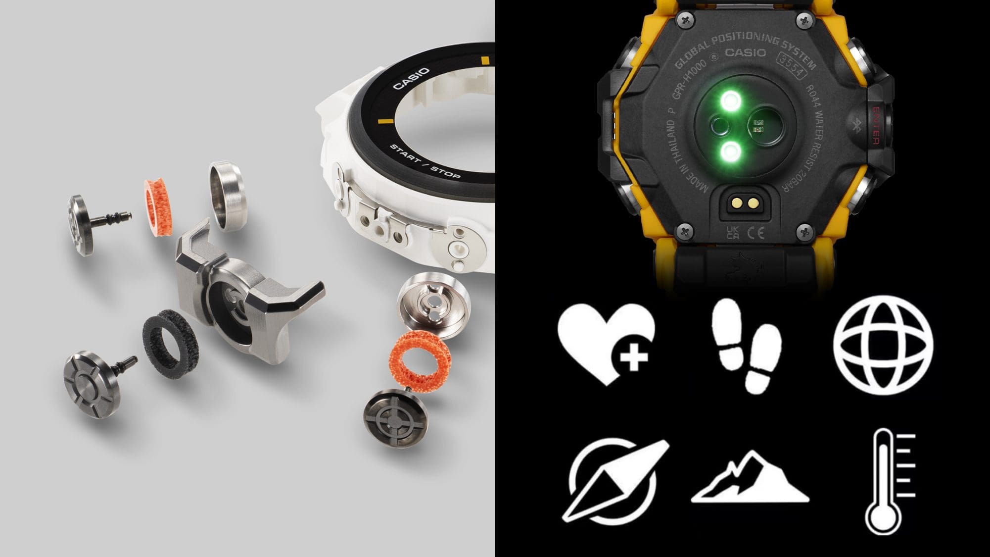 GPRH1000RY1A | G-SHOCK MASTER OF G - LAND Black | CASIO