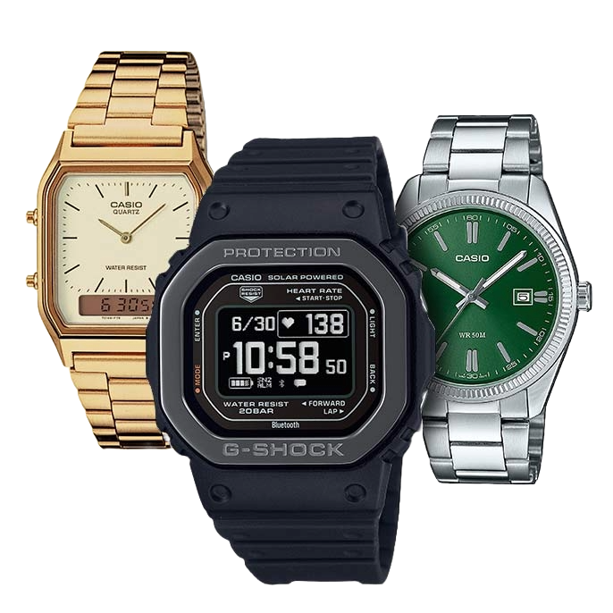 Discover stylish and functional watches from CASIO | CASIO