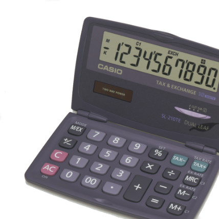 Supporto calcolatrici