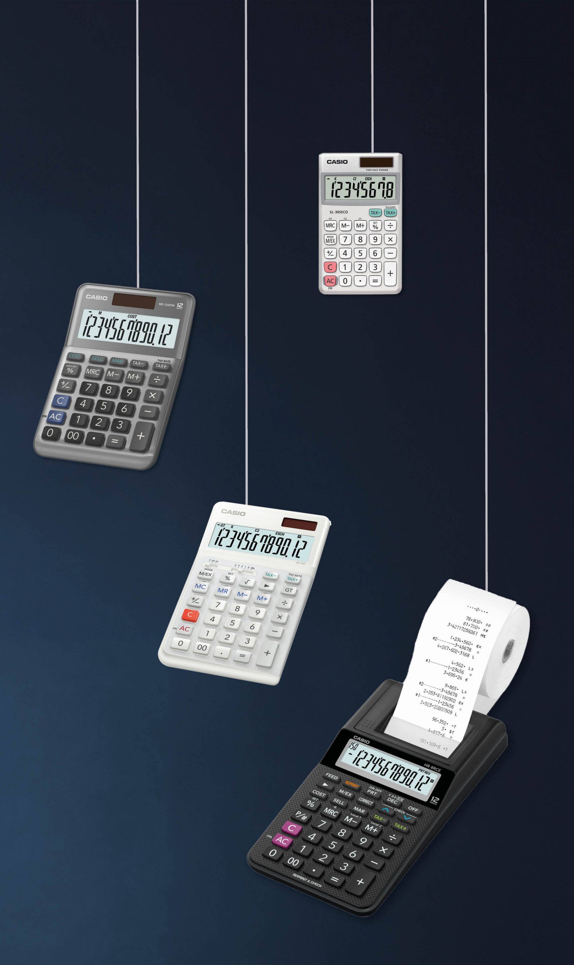 Handleidingen rekenmachines